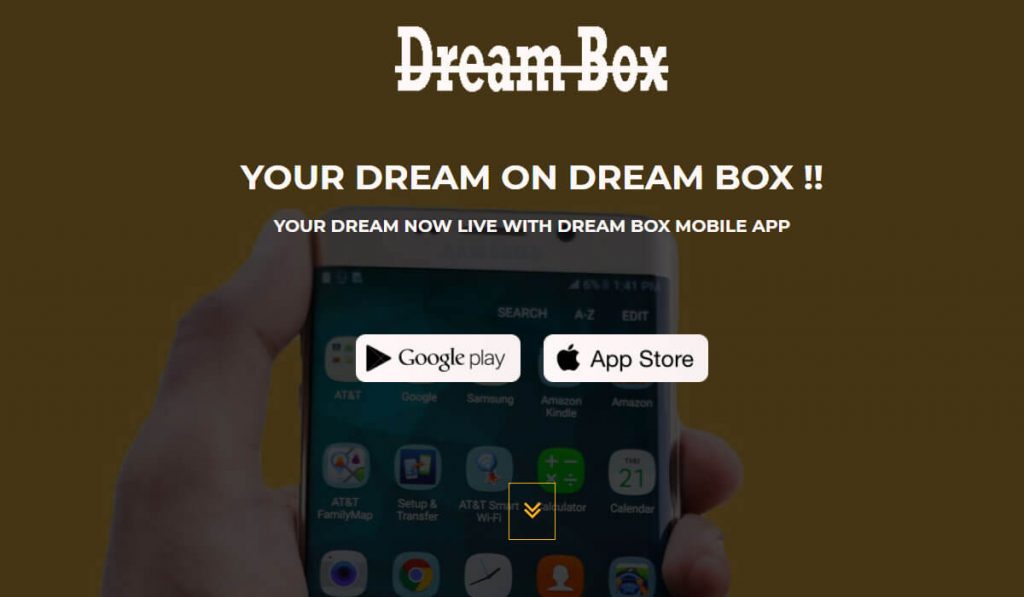 Dream Box – Free App Landing Page – WP Colors